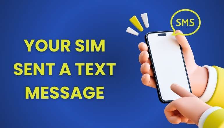 How to Fix 'Your SIM Sent a Text Message' Error on iPhone?