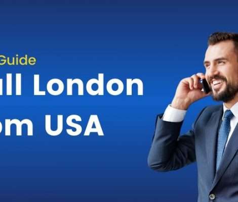 Call UK from US: Exit Code + Dialling Code + Area Code