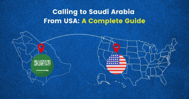 How to Call Saudi Arabia from USA - Talk Home